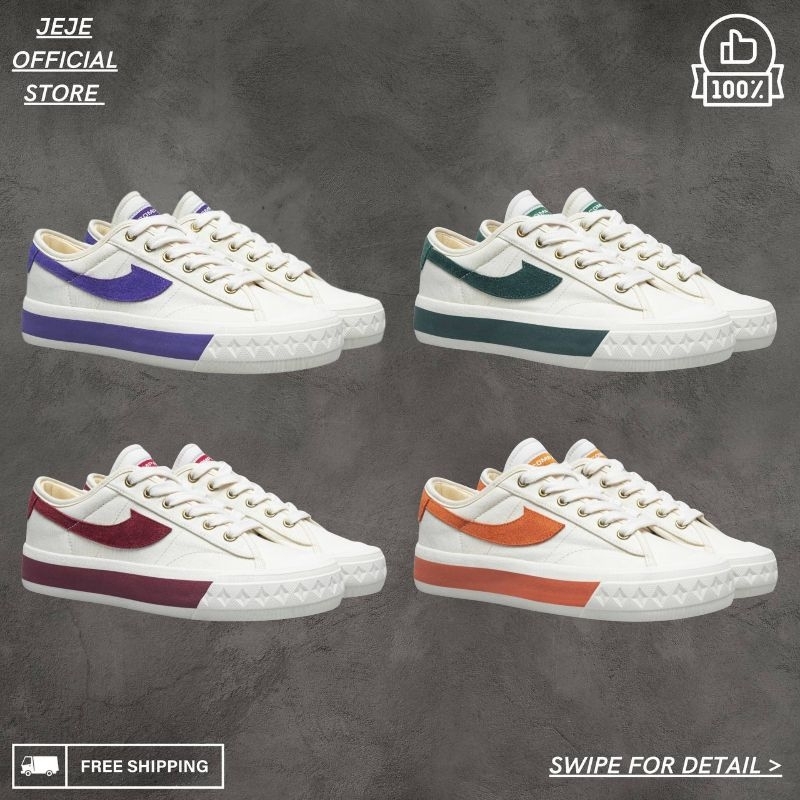 Jual [BARU] SEPATU COMPASS RETROGRADE LOW CREME SERIES / X BCA ...