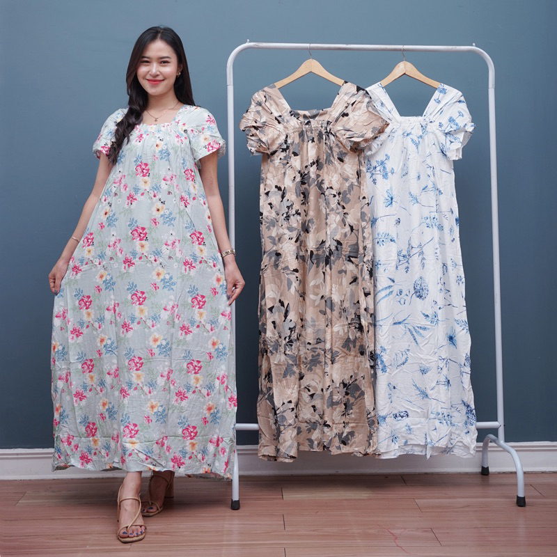 Jual DASTER PANJANG SEMATAKAKI DASTER HABEL RAYON PREMIUM BUSUI ...