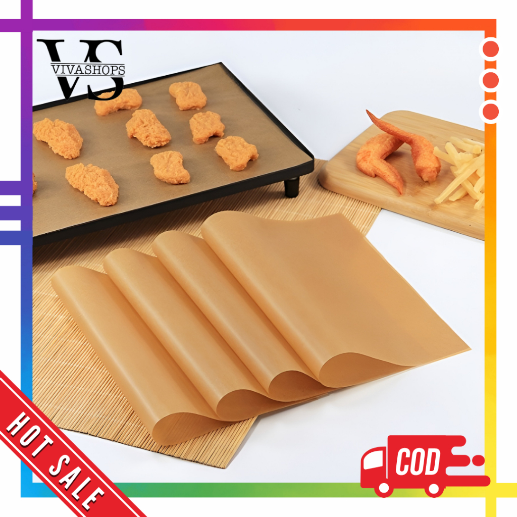 Jual Kertas Roti Baking Paper Mat Oven Tahan Panas Parchment Kain ...