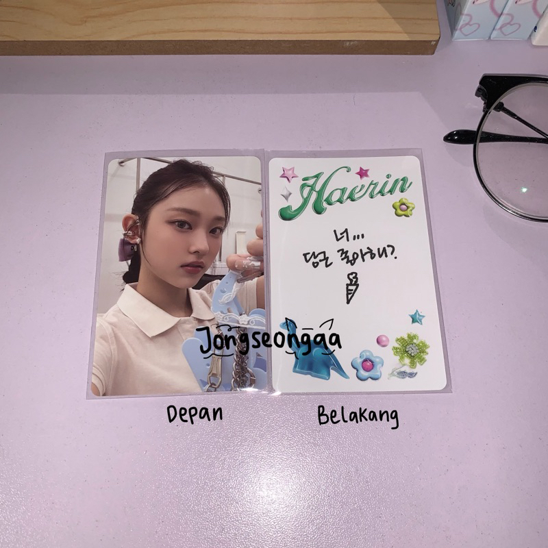 Jual (BACA DESKRIPSI) READY STOCK PC PHOTOCARD NEWJEANS GET UP ALBUM NJ HANNI MINJI DANIELLE ...