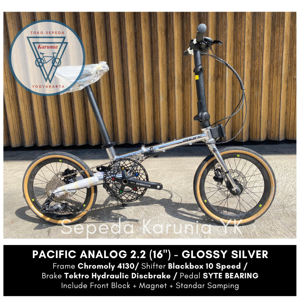 Jual Sepeda Lipat 16 inch Pacific ANALOG 2.2 | Shopee Indonesia