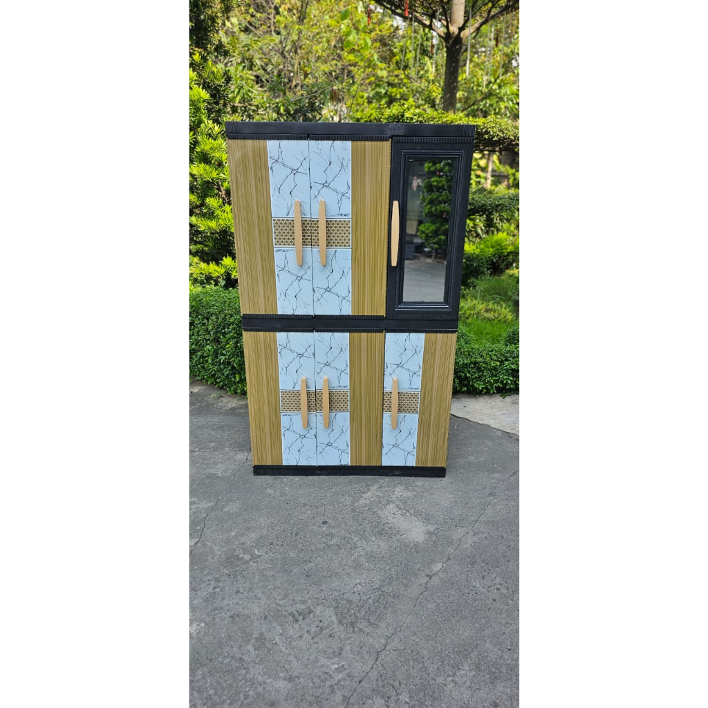 Jual Lemari Pakaian Baju Plastik LP3P SUPER JUMBO BESAR Akako ELITE 3 ...