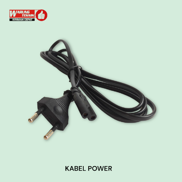 Jual KABEL POWER KABEL ANGKA 8 / KABEL PRINTER HP EPSON 1.8M FULL HKC ...