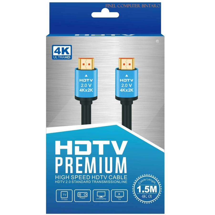Jual Kabel HDMI V 2.0 4K 10M 5M 3M 1.5M ULTRA HD Premium V2.0 - 10M | Shopee Indonesia
