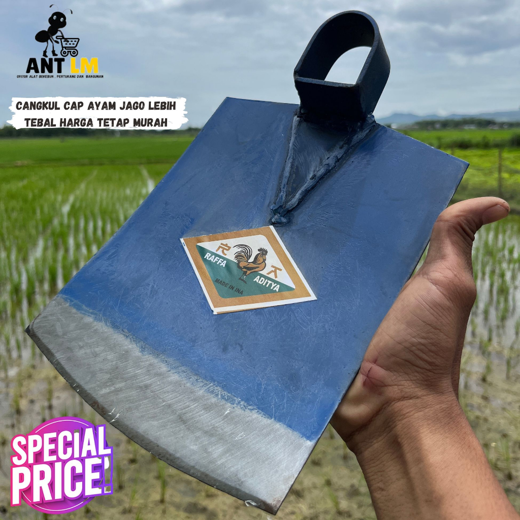 Jual Pacul Cap Ayam Jago Lokal Lebih Tebal - Cangkul Ayam Jago Anti ...