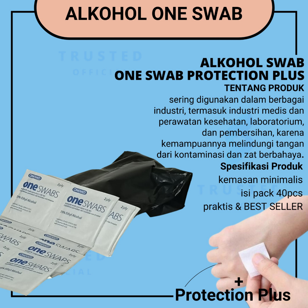 Jual ALCOHOL SWAB TISU ALKOHOL TISSUE ALCOHOL - ISI 40 pcs | Shopee ...