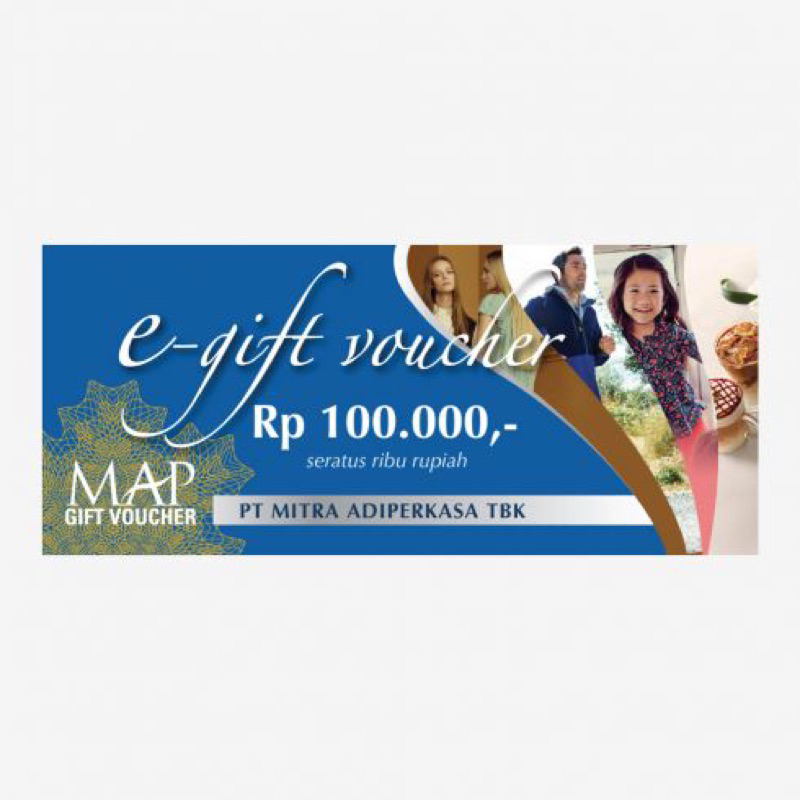 Jual Voucher MAP e-gift voucher | Shopee Indonesia