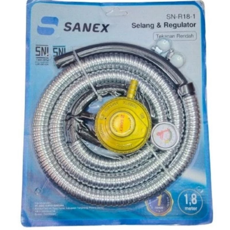 Jual Selang gas regulator sanex 1 paket SNI | Shopee Indonesia