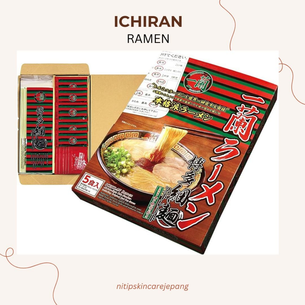 Jual ichiran ramen instant original dari japan | Shopee Indonesia