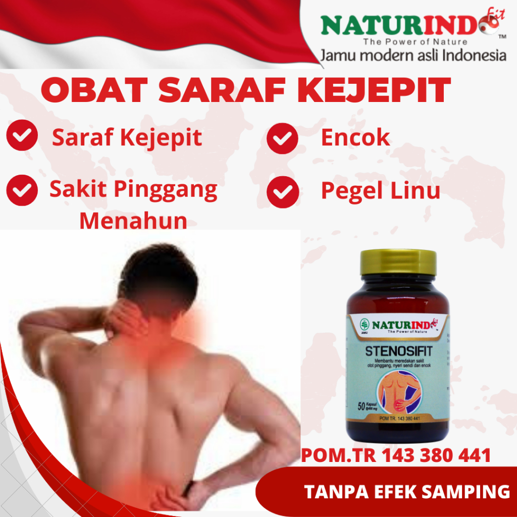 Jual obat saraf kejepit sakit pinggang sakit tulang belakang syaraf ...