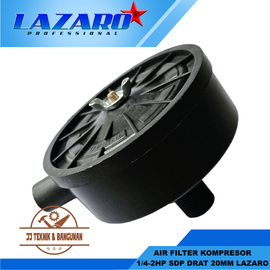 Jual Air Filter Kompresor 1/4-2hp sdp drat 20mm lazaro | Shopee Indonesia