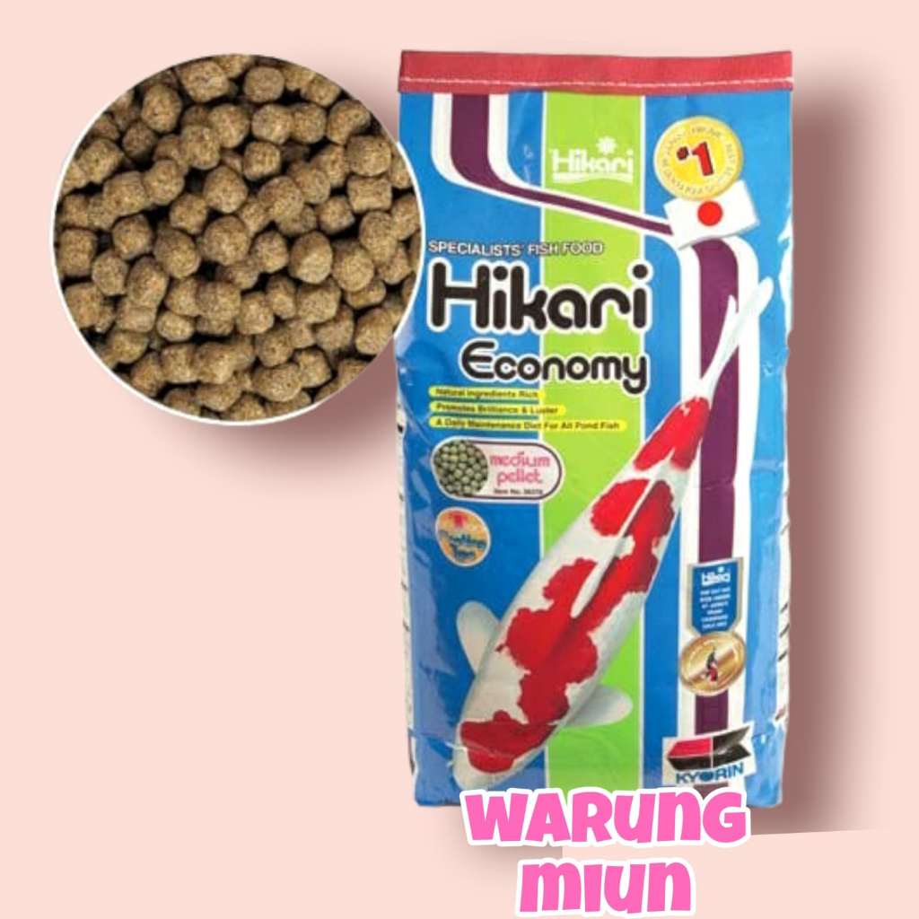 Jual Pakan Ikan / HIkari Koi Economy 4kg | Shopee Indonesia