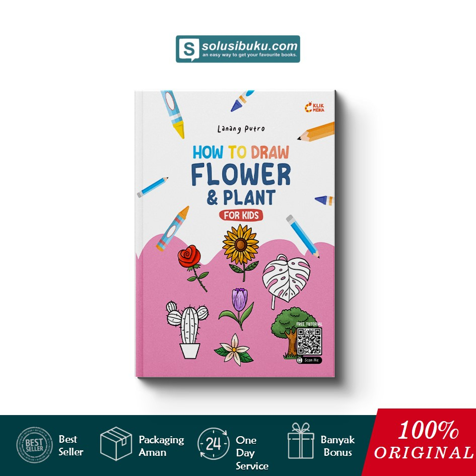 Jual Buku How To Draw Flower & Plant (C-Klik Media) | Shopee Indonesia
