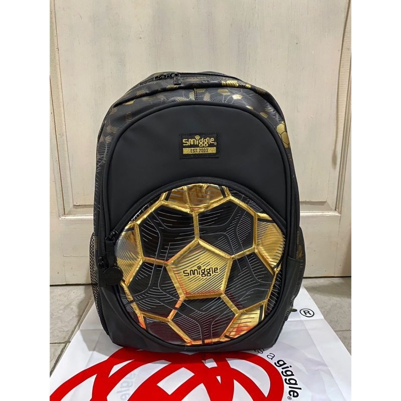 Jual Smiggle Soccer Gold New Backpack Tas Smiggle SD | Shopee Indonesia