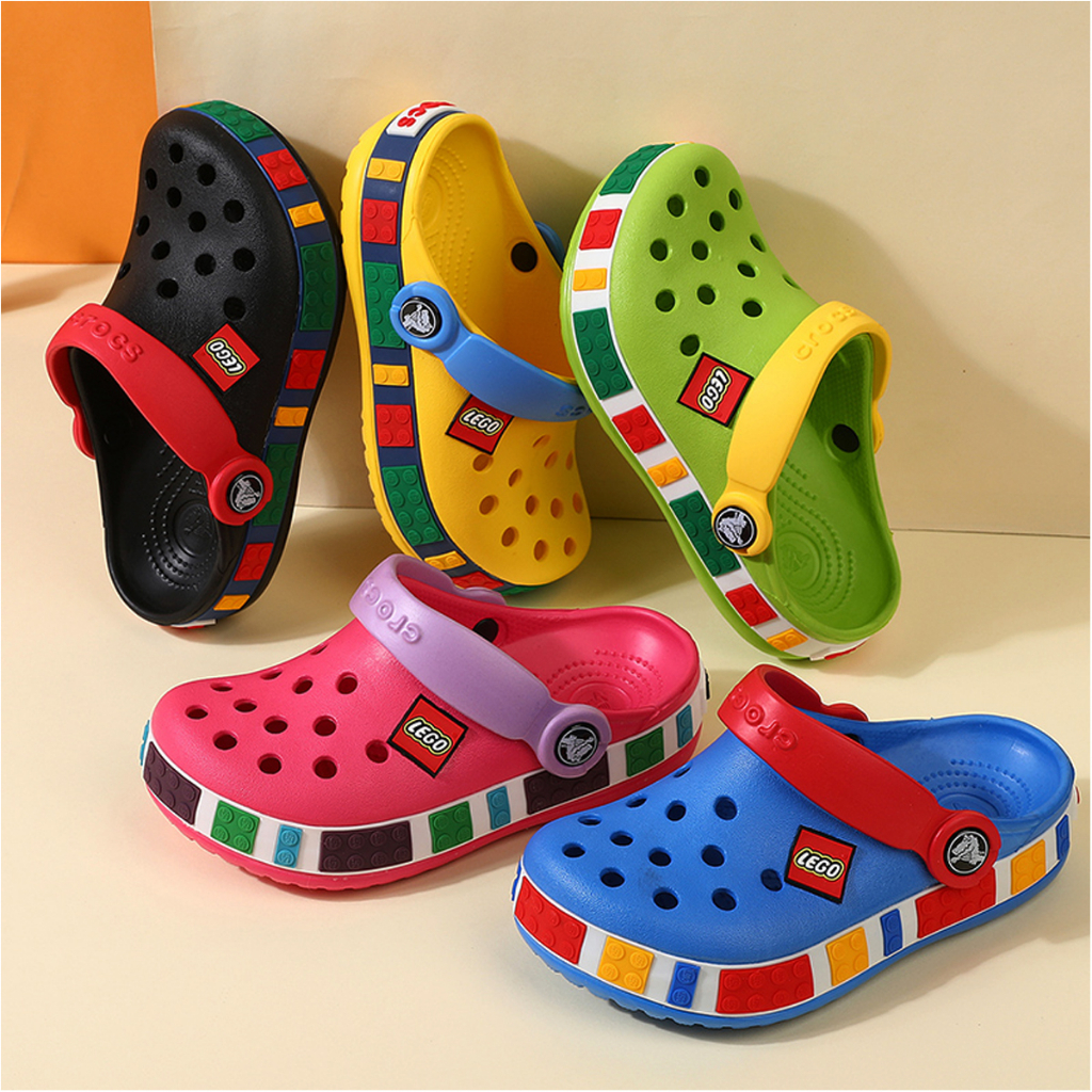 Jual Crocs Anak Lego Kids Dan Junior Karet Empuk Anti Air kuat | Shopee ...