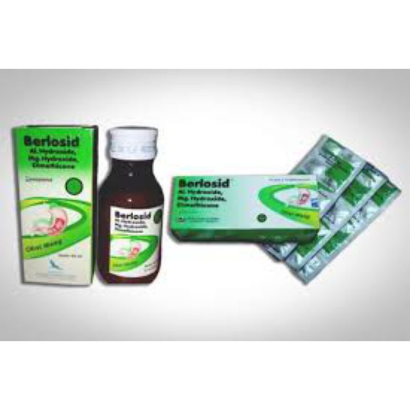 Jual Obat Maag Berlosid Tablet Kunyah dan Sirup | Shopee Indonesia