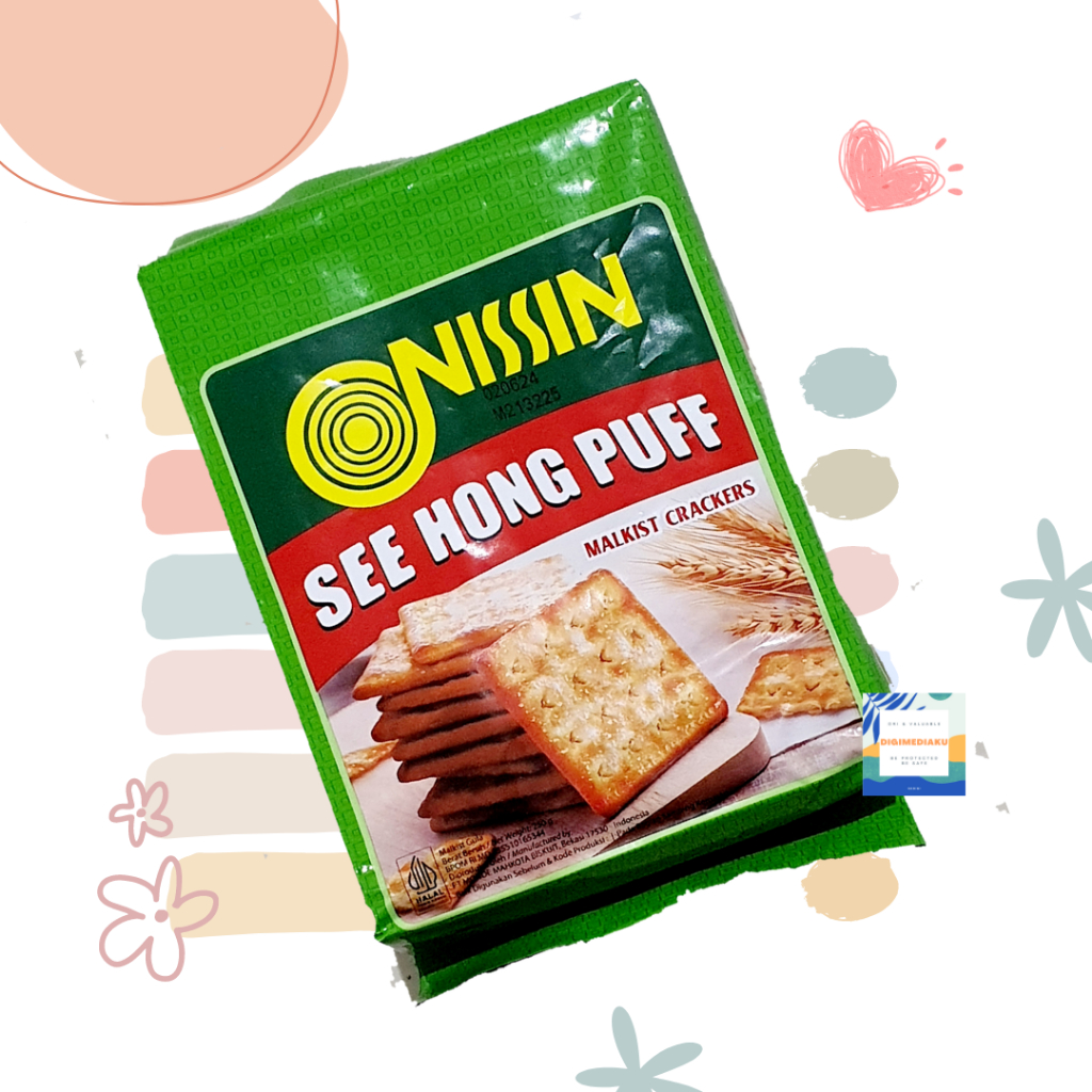 Jual NISSIN SEE HONG PUFF MALKIST CRACKERS 250 gr SEE HONG PUFF COCONUT ...