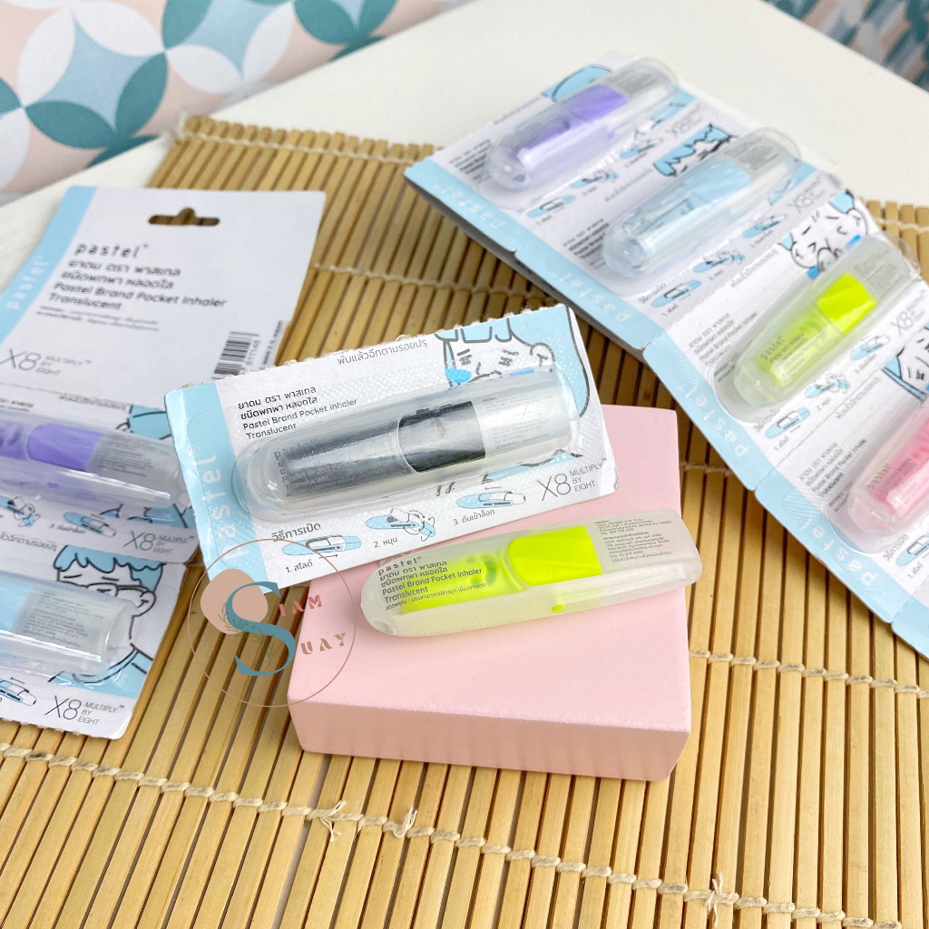 Jual PASTEL TRANSLUCENT INHALER 2 IN 1 ORIGINAL THAILAND/ PASTEL ...