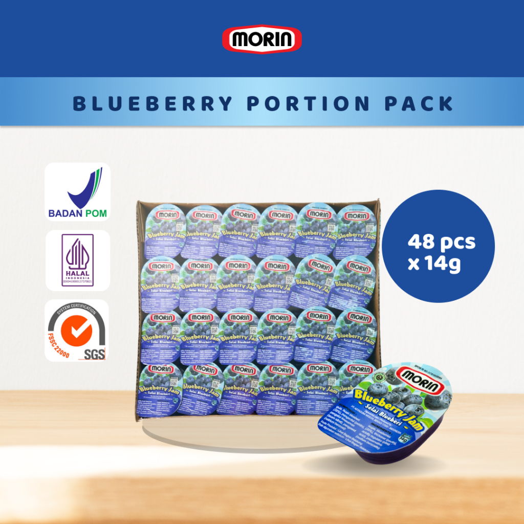 Jual Morin Blueberry Jam 14 gr | Shopee Indonesia