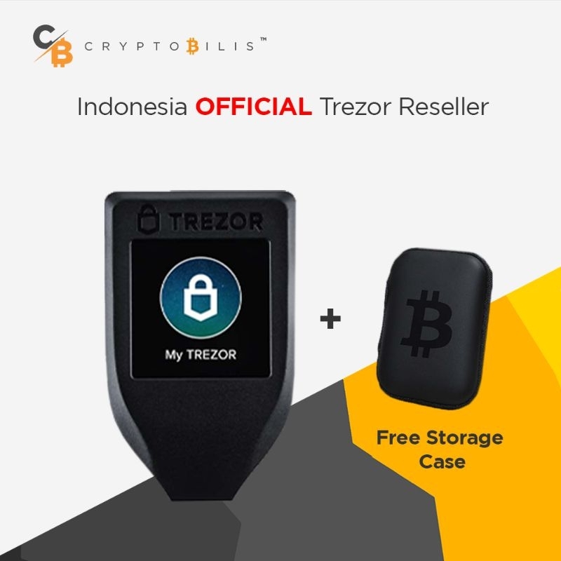 Jual Trezor Model T Hardware Wallet - Official Reseller ( CryptoBilis ) | Shopee Indonesia