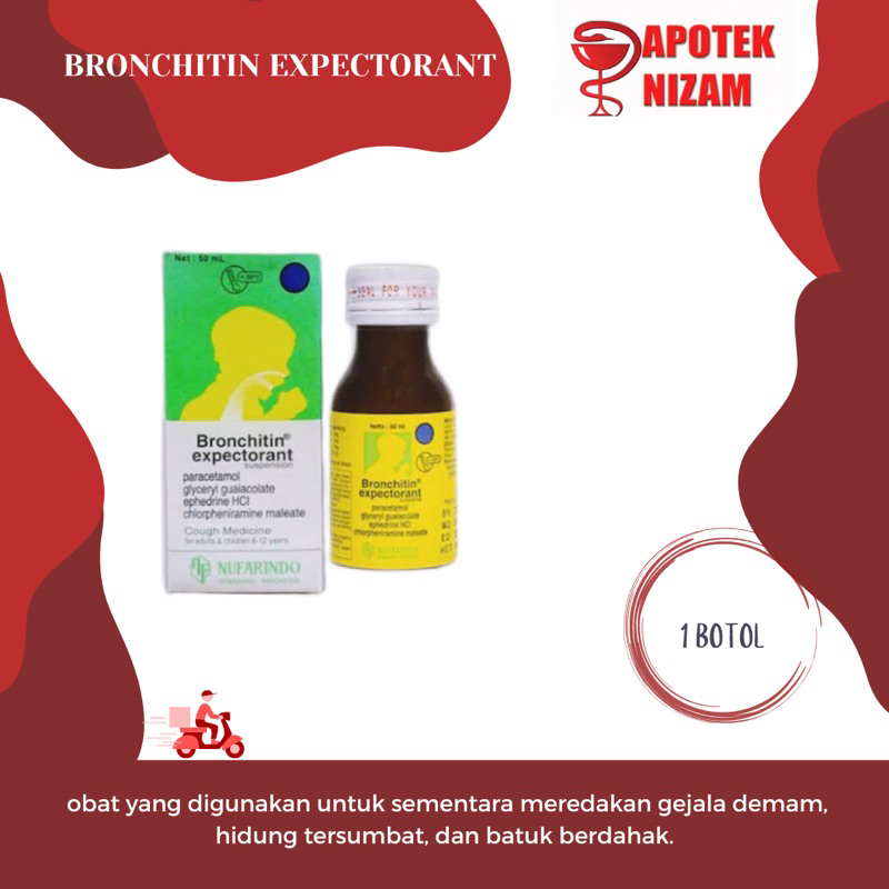 Jual Bronchitin Expectorant Sirup | Shopee Indonesia