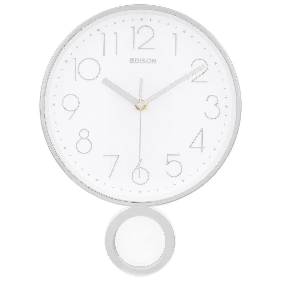 Jual Jam Dinding EDISON EDW-241 T18 Pendulum Bandul | Shopee Indonesia