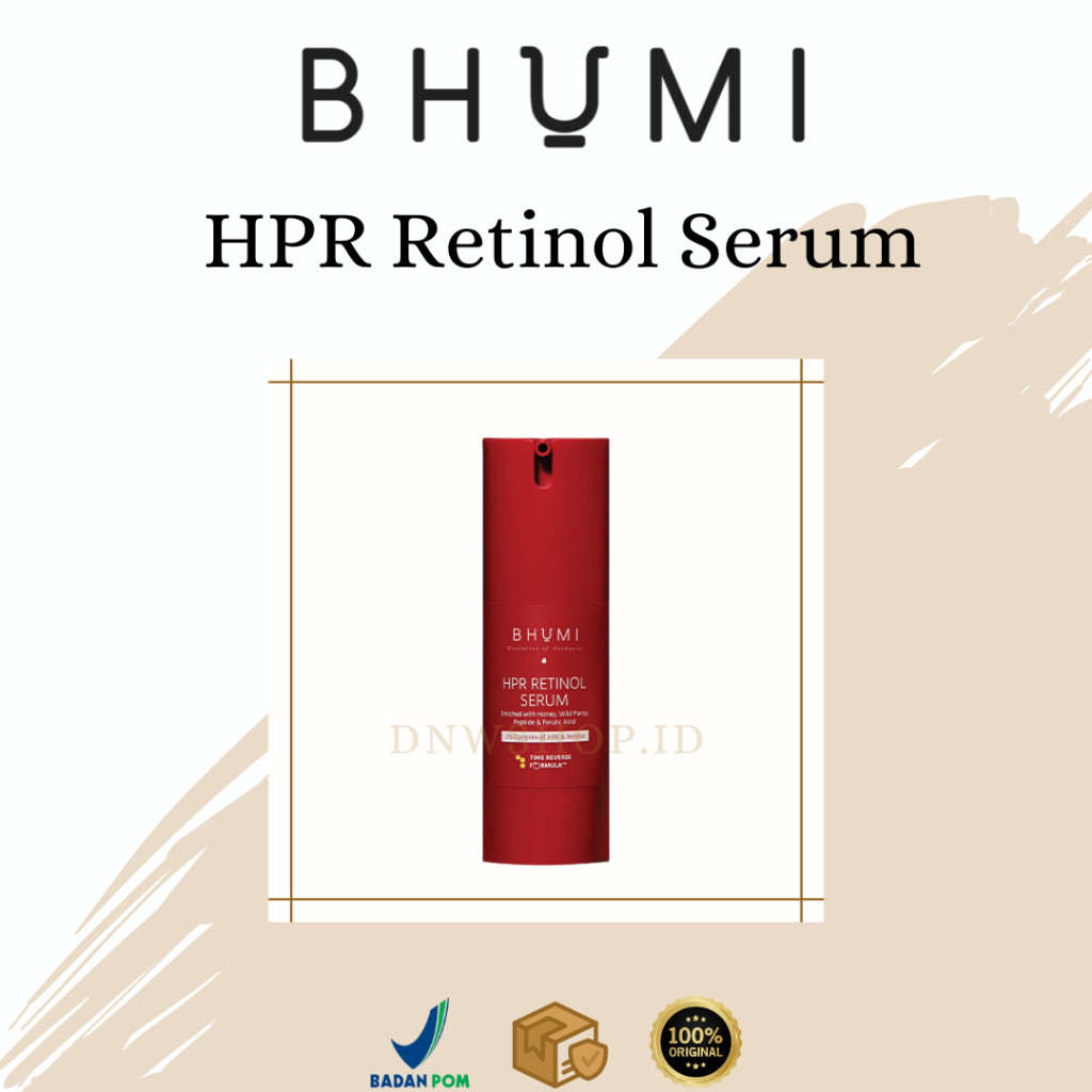 Jual Bhumi HPR Retinol Serum 30ml | Shopee Indonesia