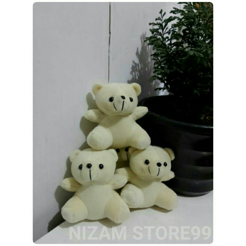 Jual Boneka Mini 15cm Tendy Bear Boneka Viral Bahan Pelboa berkualitas ...