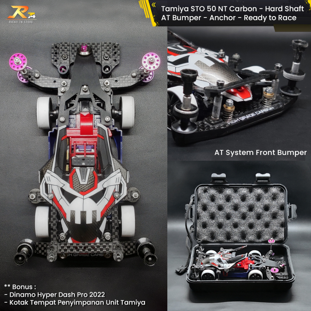 Jual Tamiya STO 50 NT Carbon - Hard Shaft - AT Bumper - Anchor - Ready ...
