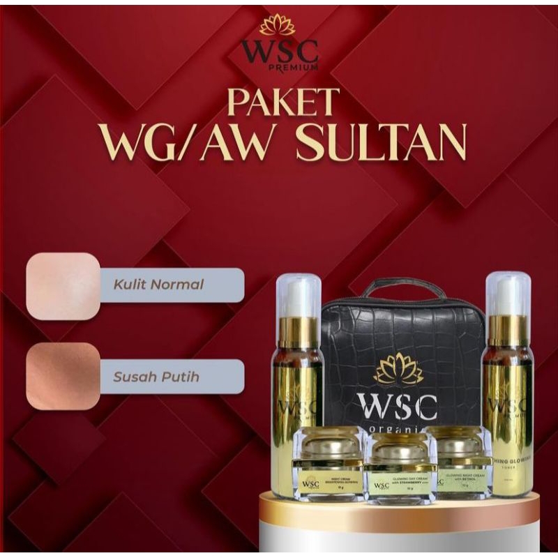 Jual [ WSC PREMIUM ] Paket GOLD RETINOL PREMIUM viral skincare BPOM ...