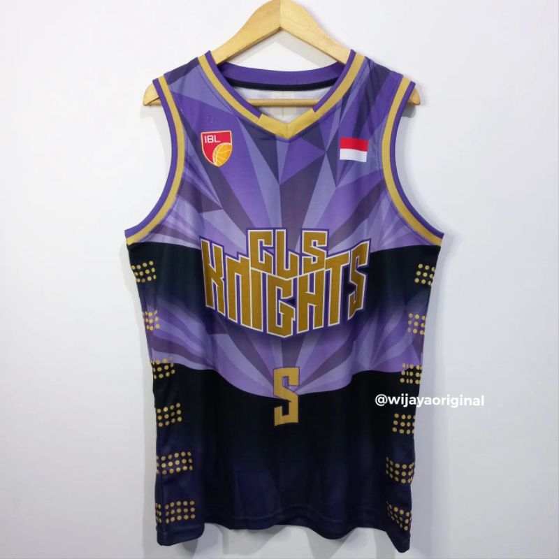 Jual JERSEY BASKET IBL REPRO CLS KNIGHTS #5 MARIO WUYSANG - UNGU ...