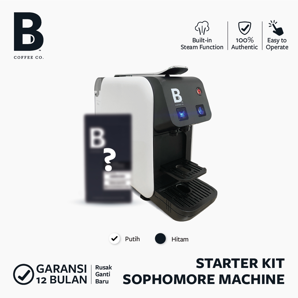 Jual B Coffee Co. Sophomore Mesin Kopi Uap Nespresso Capsule Compatible ...