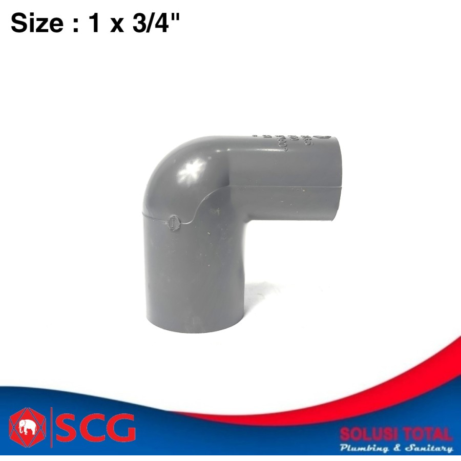 Jual Vlok Knee 1 x 3/4 Inch Reducing Elbow 1 x 3/4" SCG | Shopee Indonesia