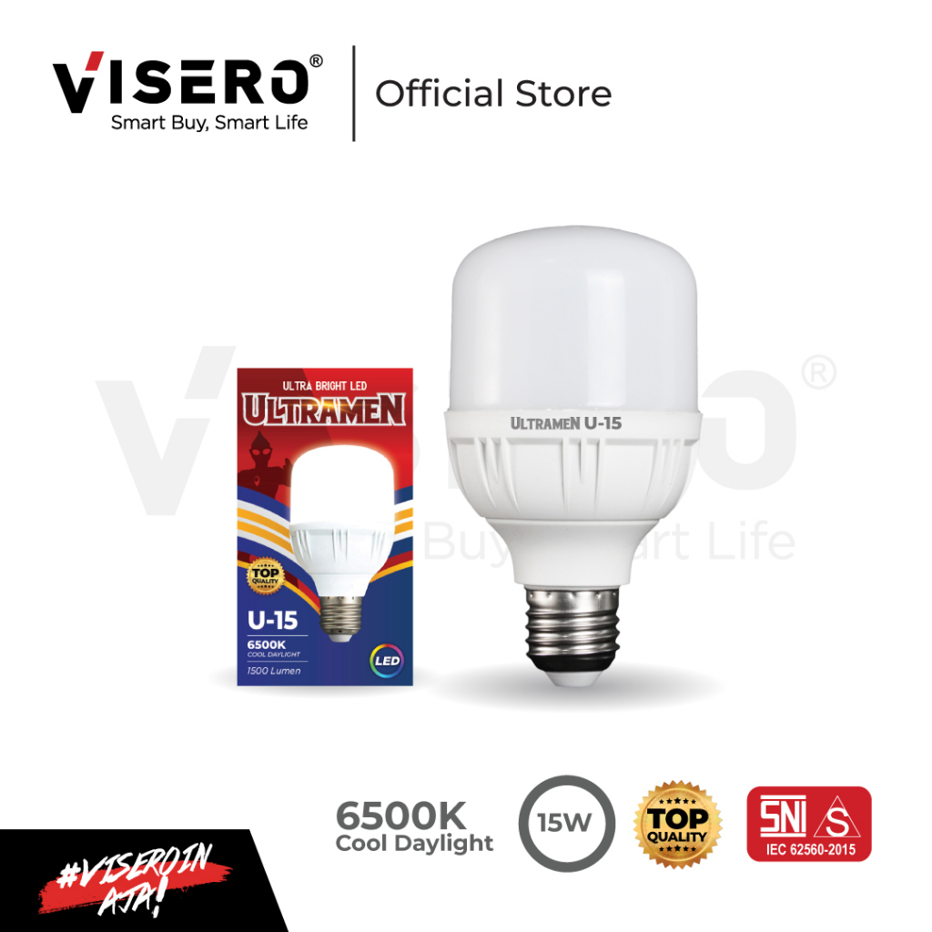 Jual Lampu LED ULTRAMEN by Visero 15 Watt | Shopee Indonesia
