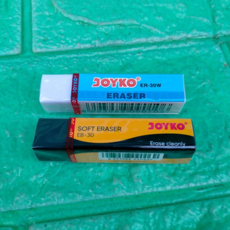 Jual Penghapus Pensil Joyko ER-30 Hitam Putih Hapusan Pencil Murah ...