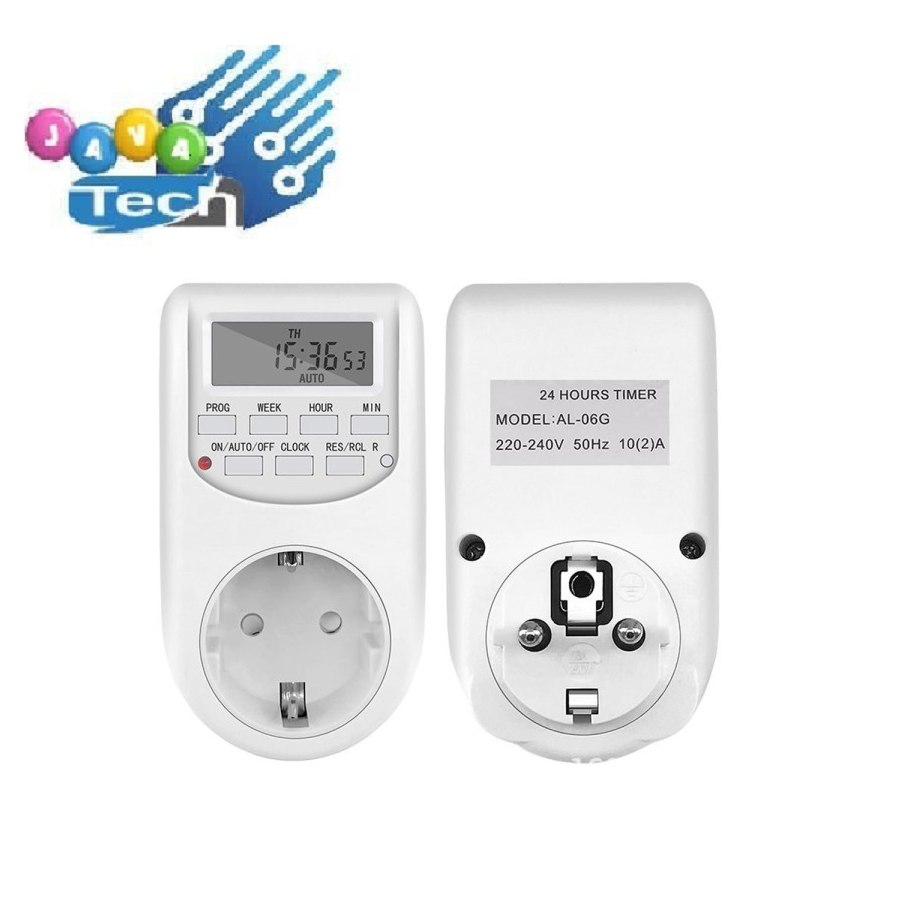 Jual Timer Digital AL-06G model Colok Terminal Stop Kontak Saklar ...