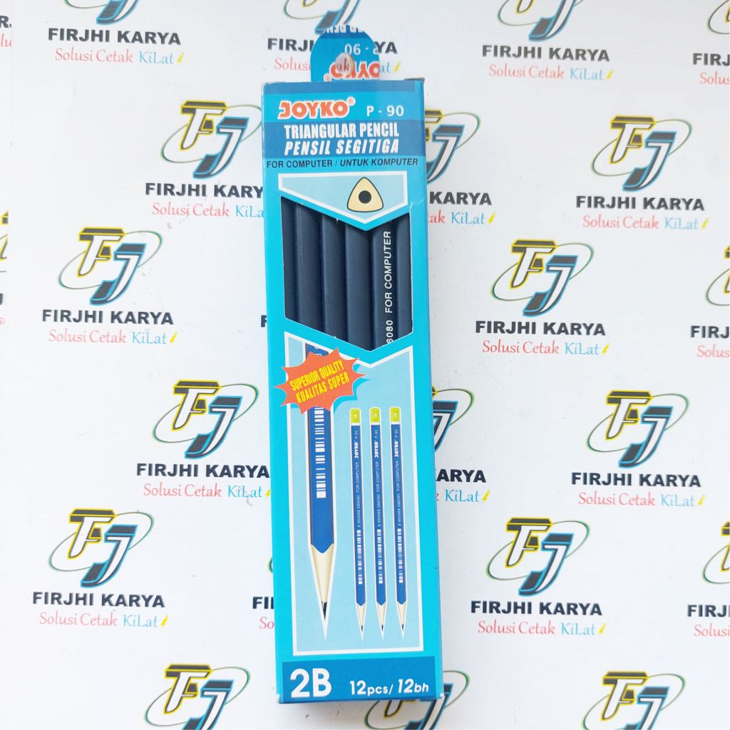 Jual Pensil Joyko P-90 (2B) Triangle Segitiga (Satuan) | Shopee Indonesia