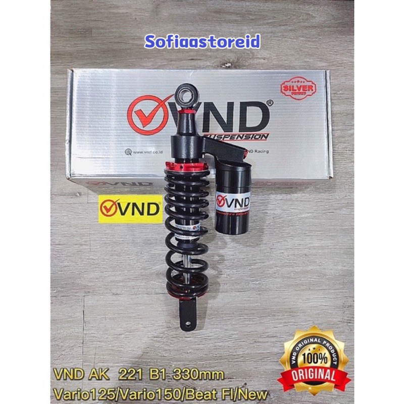 Jual Shockbreaker VND Tabung Atas 330mm 305mm Mio Beat Vario 110 125 ...