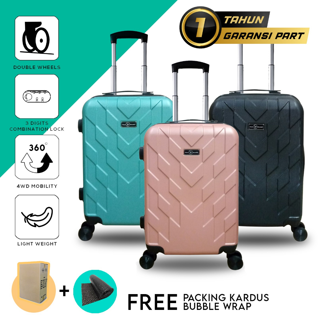 Jual Koper Hardcase Polo Milano 24 Inch 728237 GARANSI PART | Shopee ...