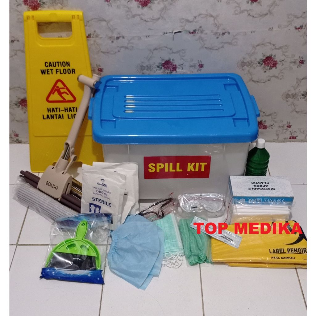 Jual Spill Kit Limbah B3 Infeksius / Biohazard APD Rumah Sakit Klinik ...