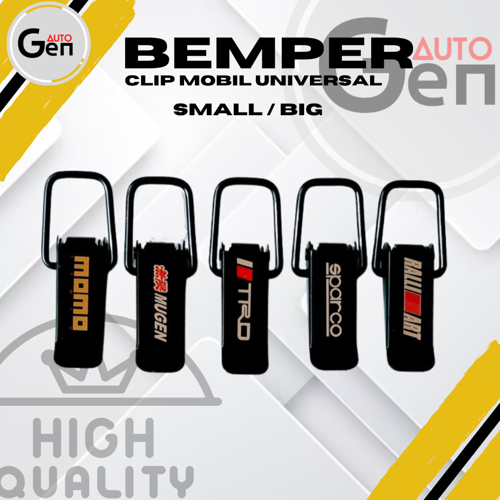 Jual Universal Clip Bumper Kecil Besar Klip Bumper Mobil Ukuran Small ...