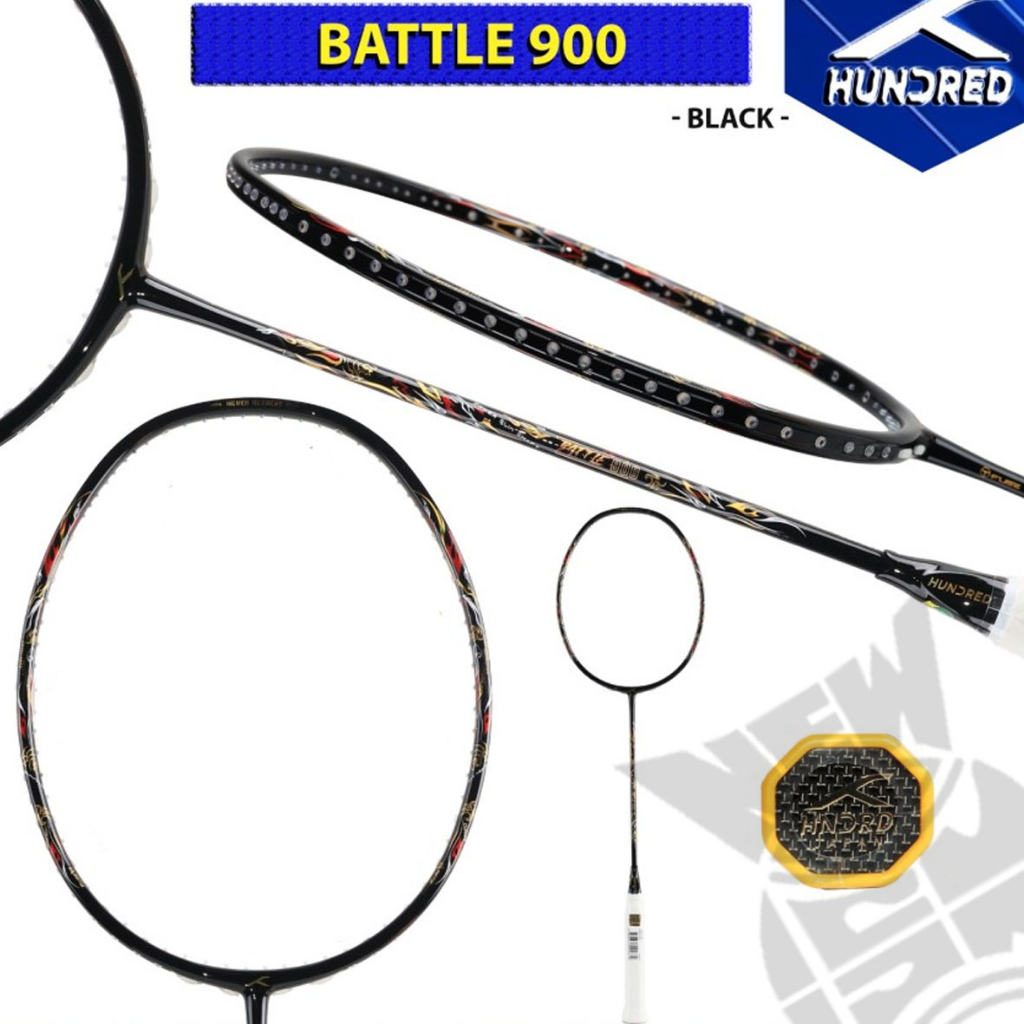 Jual Raket Badminton Hundred Battle 900 | Shopee Indonesia