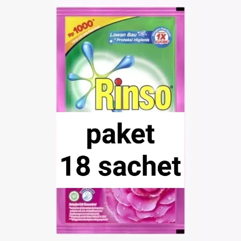 Jual rinso cair sachet ( 3 renceng ) | Shopee Indonesia