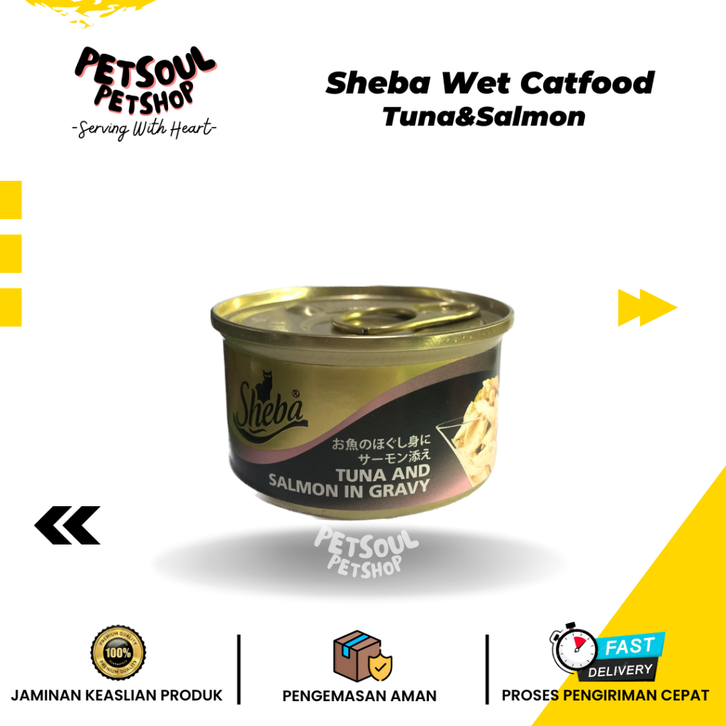 Jual Sheba Can 85g Makanan Kucing Basah Makanan Kucing Premium Sheba ...