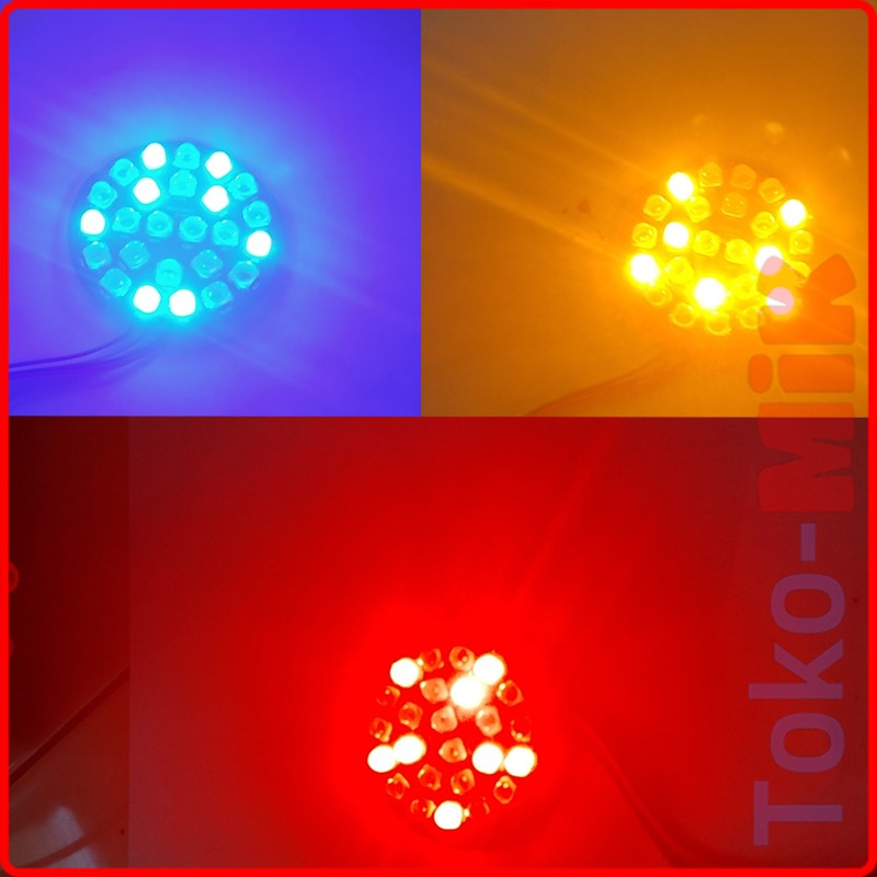 Jual DIY Modul Lampu LED PCB DC 3.3V 25 Mata LED Warna-Warni | Shopee ...
