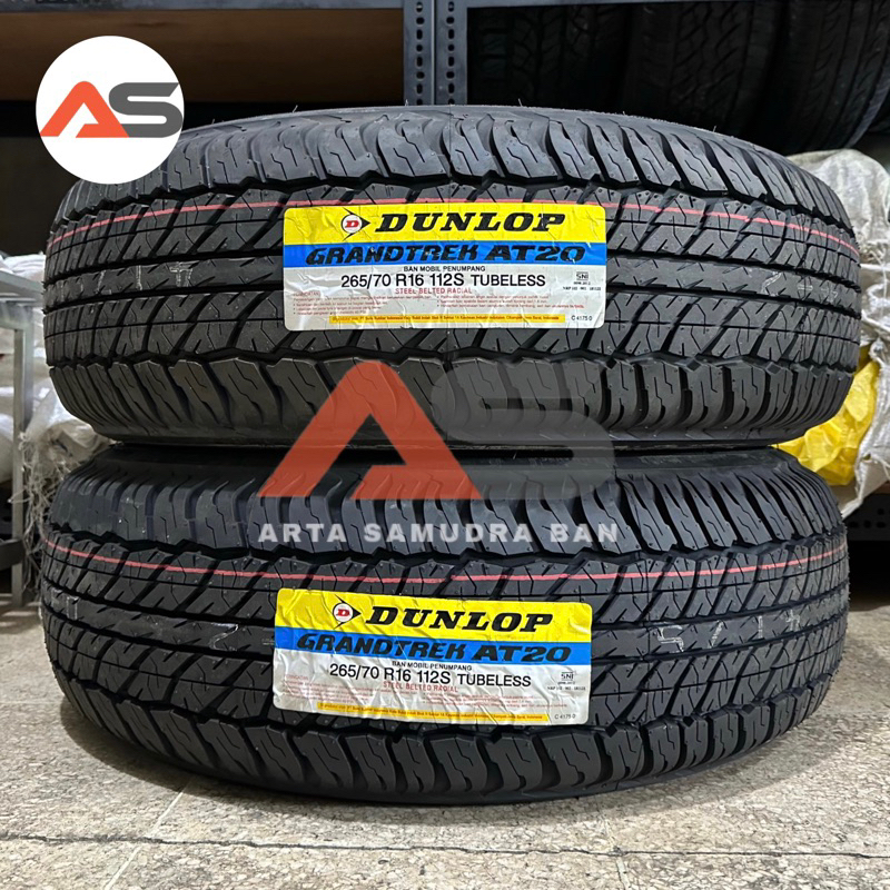 Jual Ban Dunlop Grandtrek AT20 AT 20 265 / 70 R 16 R16 | Shopee Indonesia