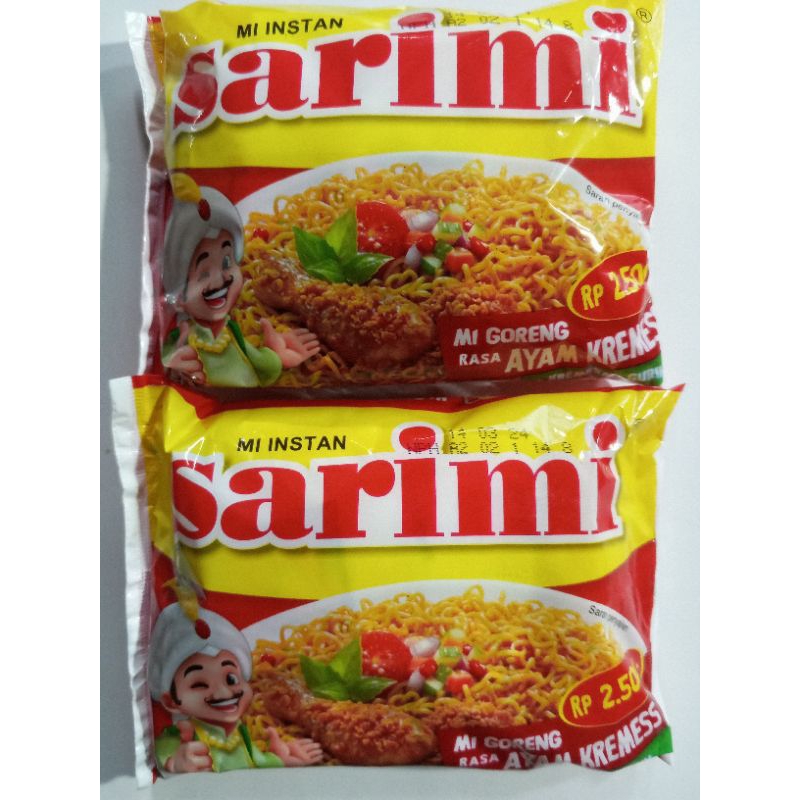 Jual Mie Sarimi Goreng Ayam Kremes isi 1 @70gr - Sarimie AYAM GORENG ...
