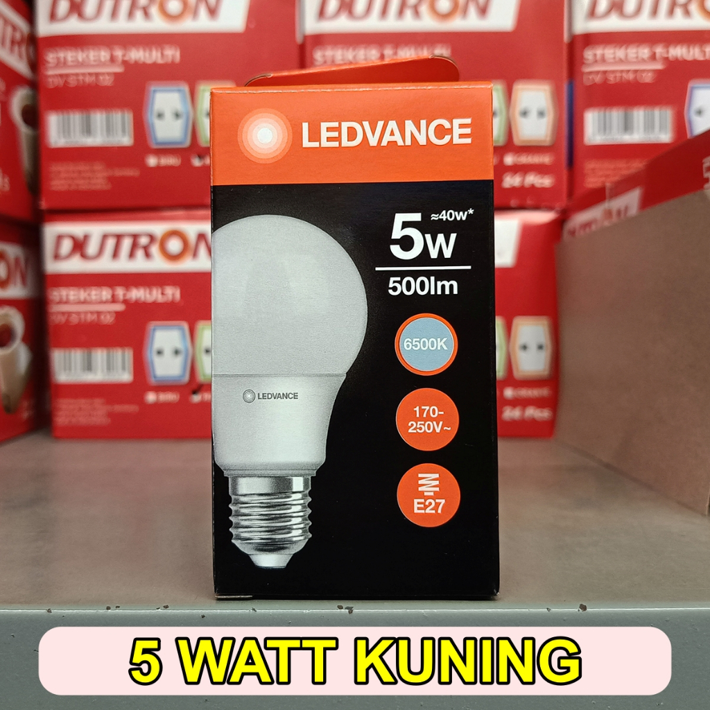 Jual Bohlam Lampu LED LEDVANCE 5 Watt 7 Watt 9 Watt 12 Watt 15 Watt SNI ...