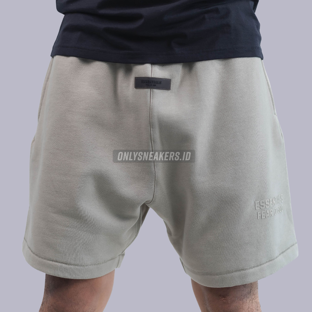 Jual ESSENTIALS FOG SILICON SWEATSHORT SEAL (100% AUTHENTIC) | Shopee ...