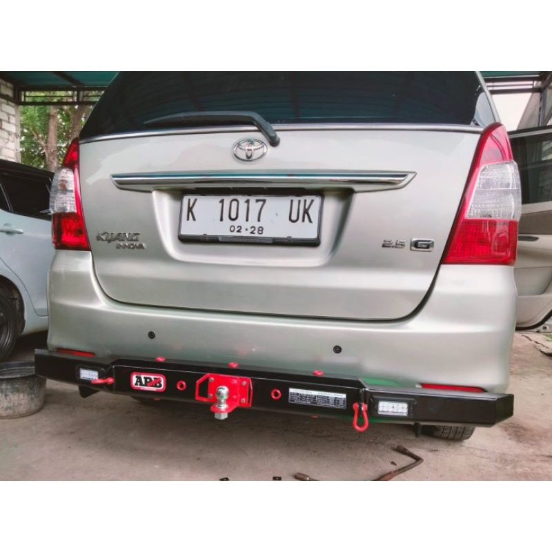 Jual BUMPER TOWING ARB INNOVA LAMA OFF ROAD COSTUM + ANTING & LED DRL ...